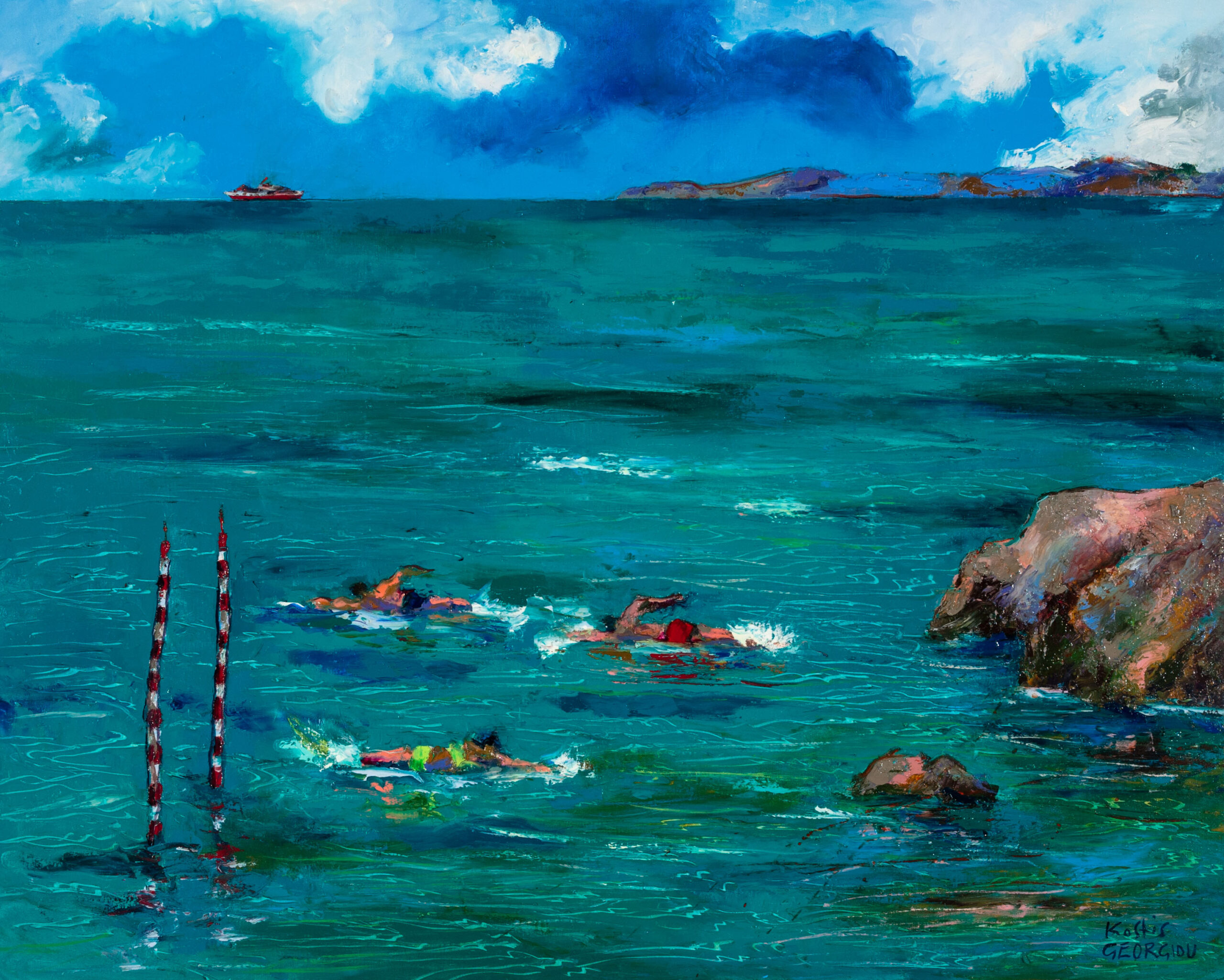 Thalatta: Ένας ύμνος στη Θάλασσα από τον Κωστή Γεωργίου στην Γκαλερί ...